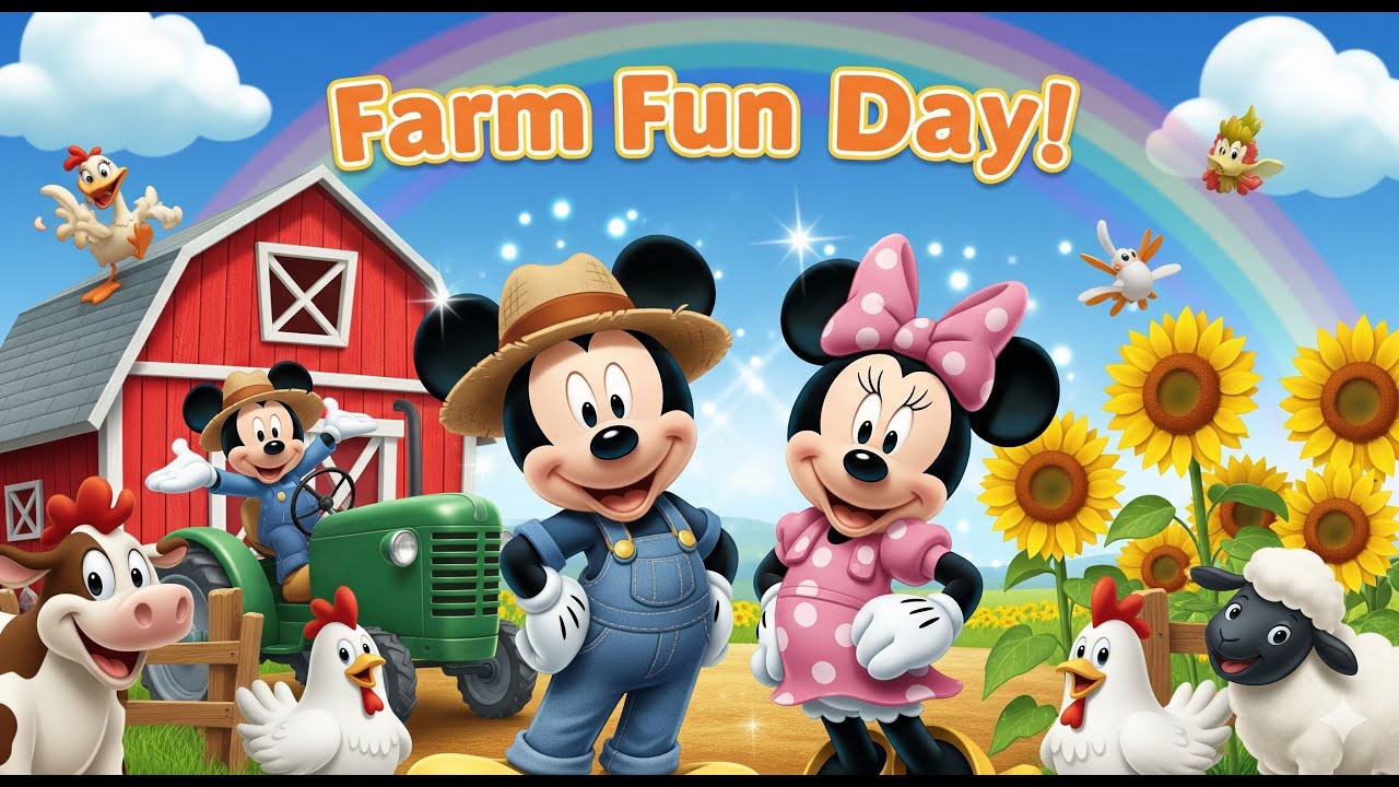 🌾 Mickey & Minnie’s Farm Fun Day | 31 Minutes of Disney Farm Adventure ...