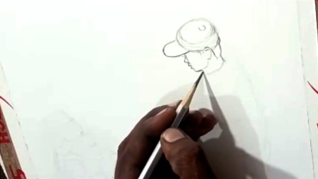 How to draw outline sketch ? - YouTube