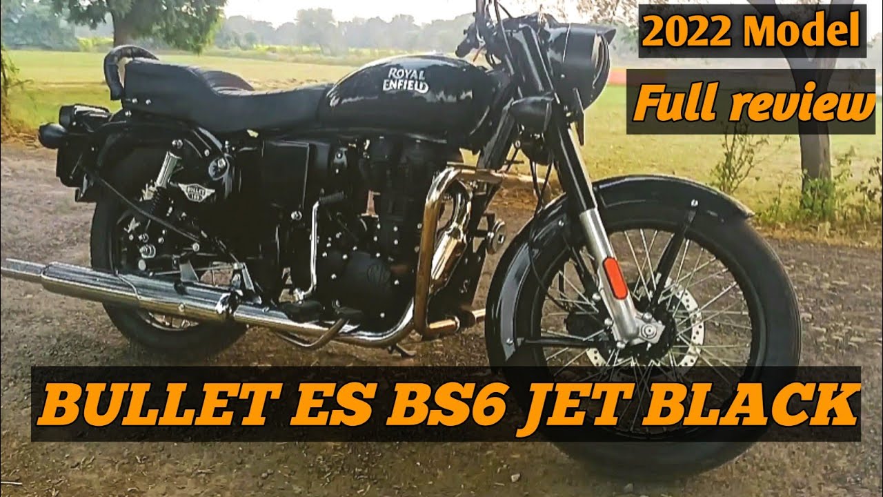 New Bullet Es Jet Black bs6 2022 model !! 🔥 Royal Enfield ki pesa vasul ...
