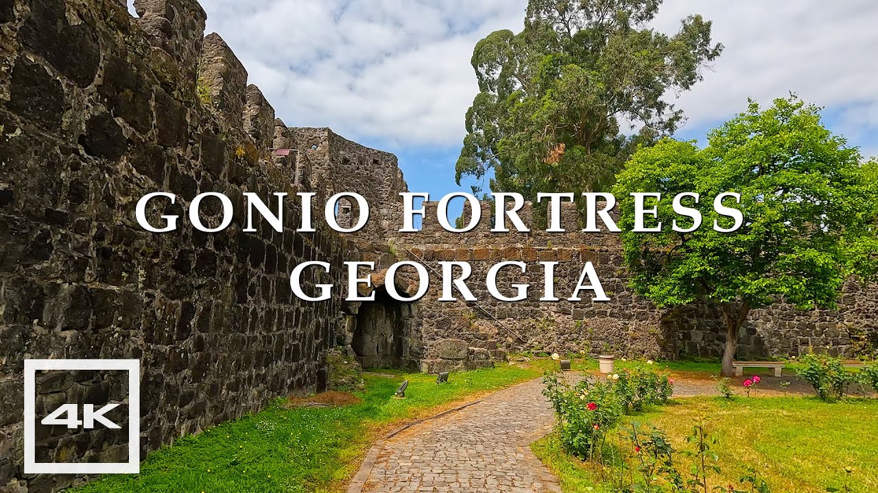 Gonio Apsaros Fortress near Batumi 🏰 Walking tour 2023 | 4K HDR 50fps ...