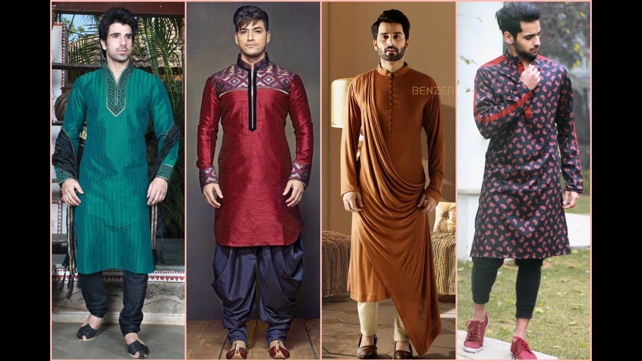 New chek printed kurta neck designs for men's with new ideas - YouTube