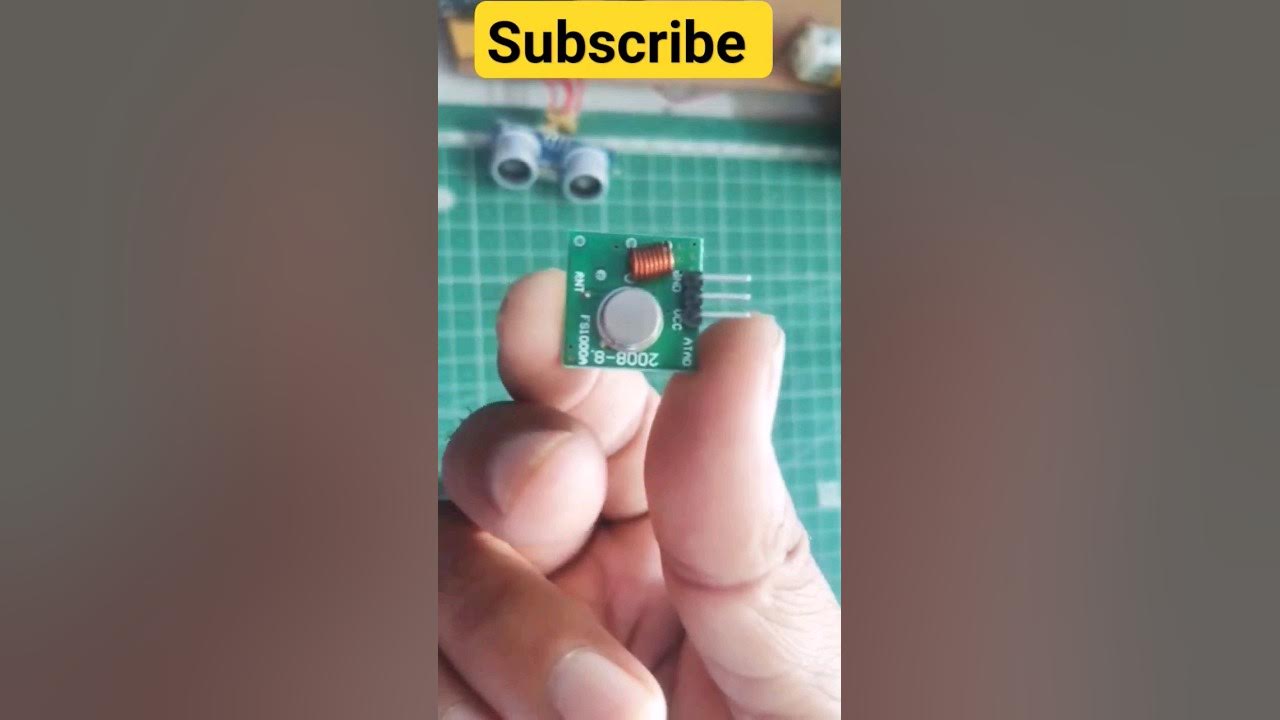 433Mhz Transmitter | 433Mhz RF Transmitter And Receiver, ARDUINO ...