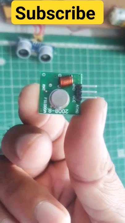 433Mhz Transmitter | 433Mhz RF Transmitter And Receiver, ARDUINO ...