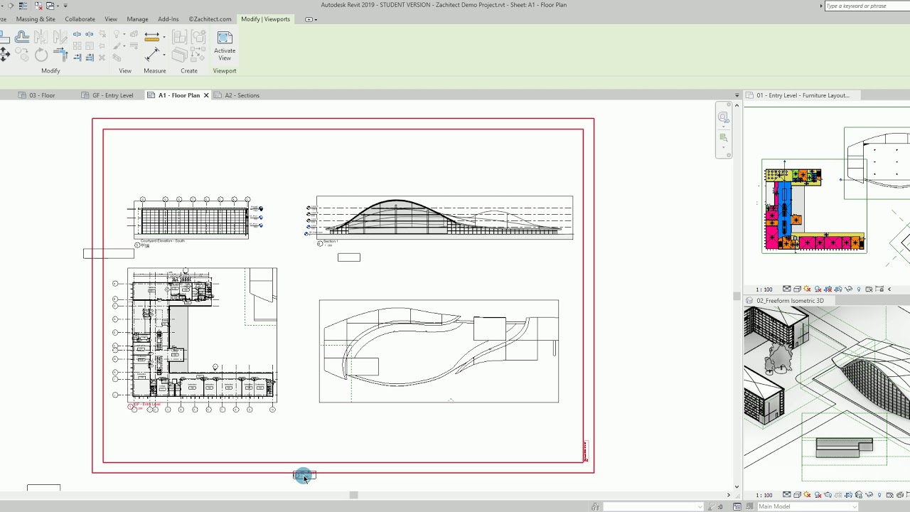 Zachitect.com Revit® Toolbox | Sheet Viewports Alignment and Duplicates ...
