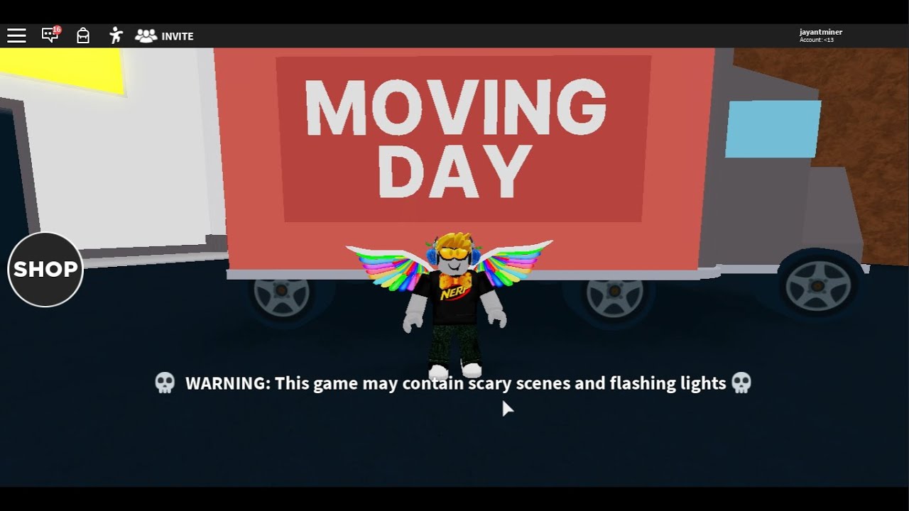 Roblox Moving day(story) - YouTube
