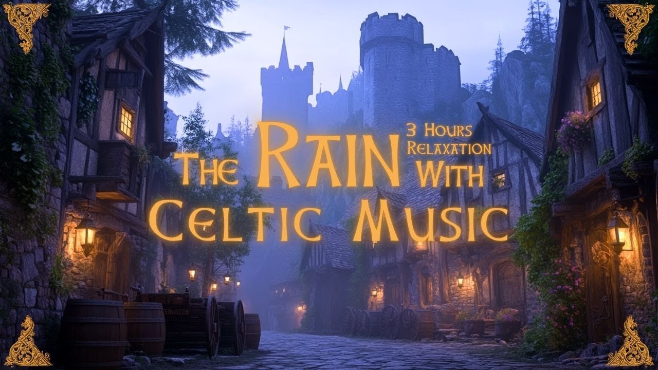 Medieval Celtic Music 🎶 Best Celtic Music & Rain Sounds for Deep ...