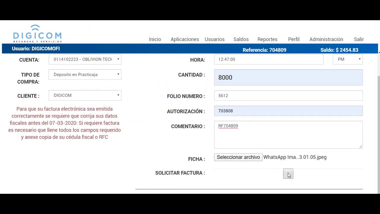 DIGICOM- Cómo aplicar depósitos realizados en practicaja BBVA - YouTube