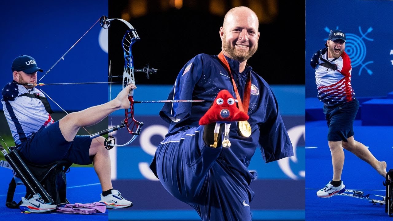 Matt Stutzman | 2024 Paralympic Champion | Career highlights - YouTube