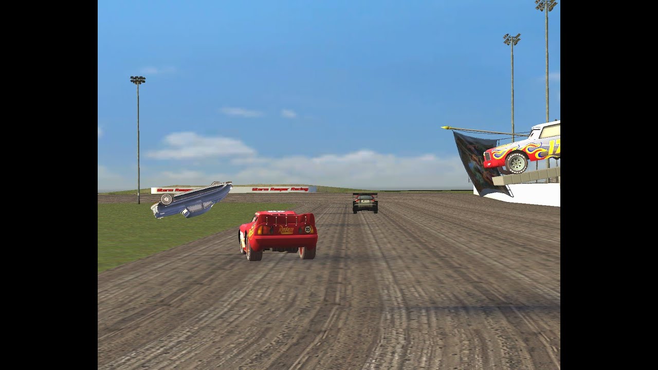 PIXAR GMOD | Lightning McQueen Helps The Fabulous Hudson Hornet!🚘💥 ...