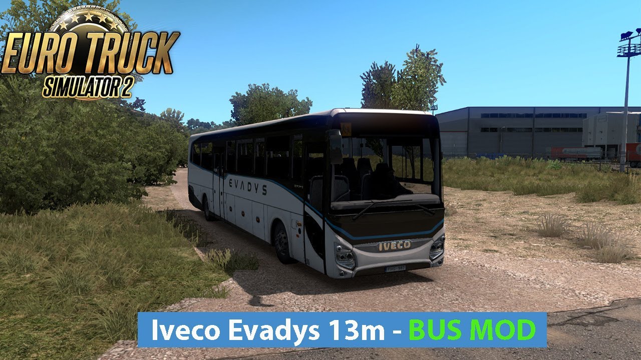 Euro Trcuk Simulator 2: Iveco Evadys Line 13m (Coach) - bus mod ...