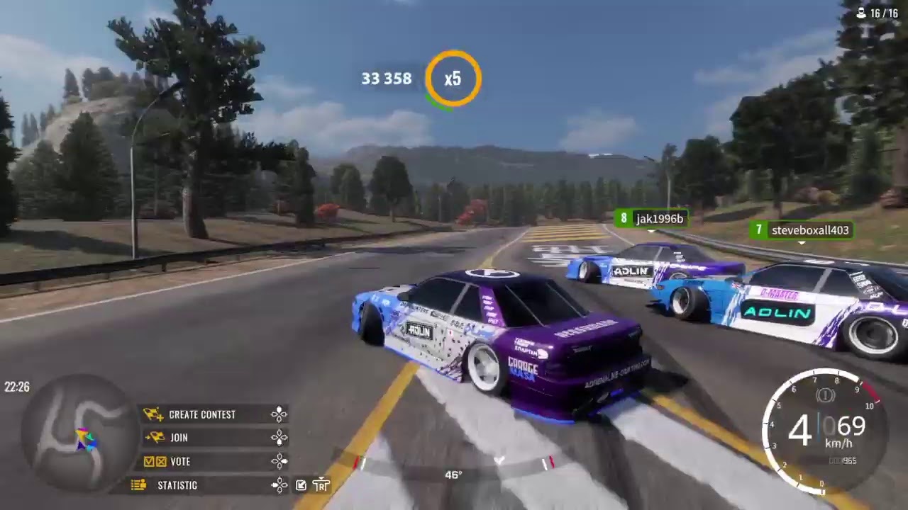 CarX PS4 Online - ADLIN D-LIFE S13 Ebisu Drift Practice LIVE - www ...