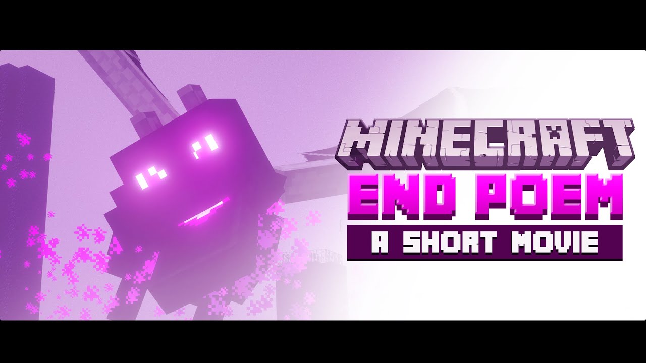 The Minecraft End Poem | A Short Movie - YouTube