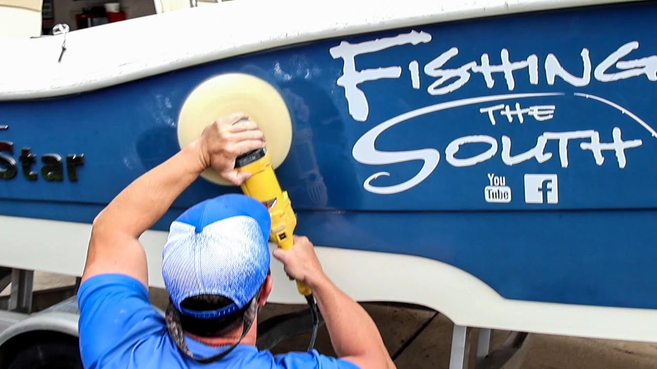How to properly detail a boat like the professionals do it! - YouTube