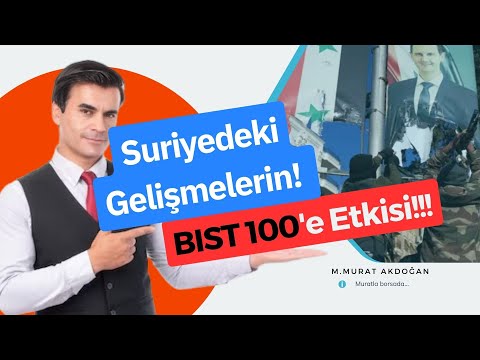 Suriyedeki Gelişmelerin BIST 100'e Etkisi! #bist #bist100 #bist30 #yatırım