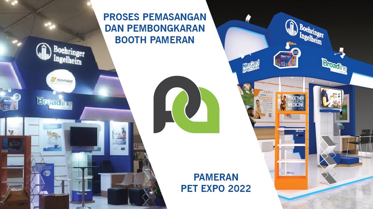 DESIGN DAN PEMBUATAN BOOTH PAMERAN - YouTube