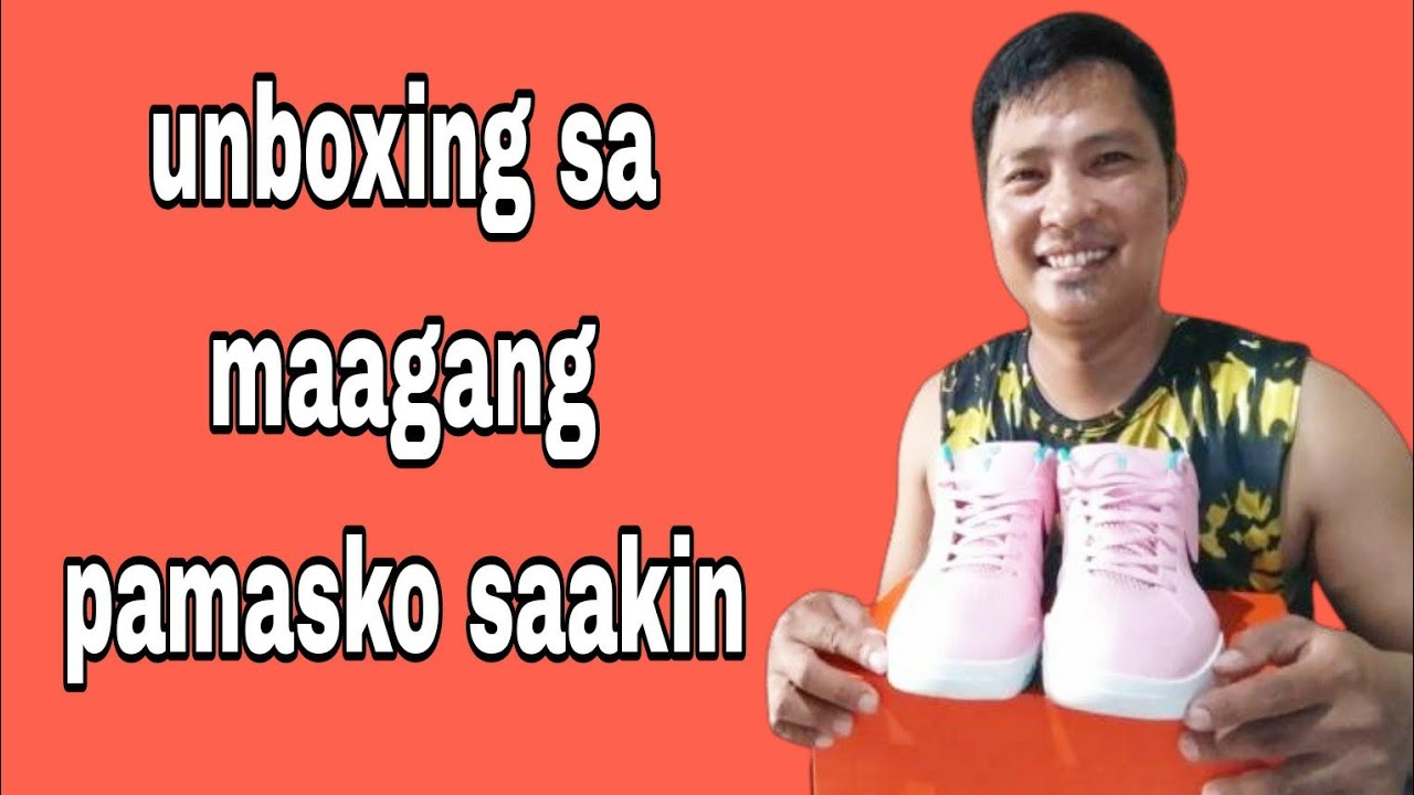 unboxing sa maagang pamasko saakin - YouTube