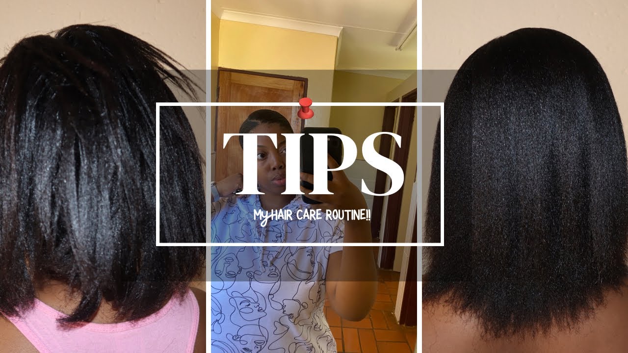 My FULL hair care routine || For black hair! No breakages - YouTube