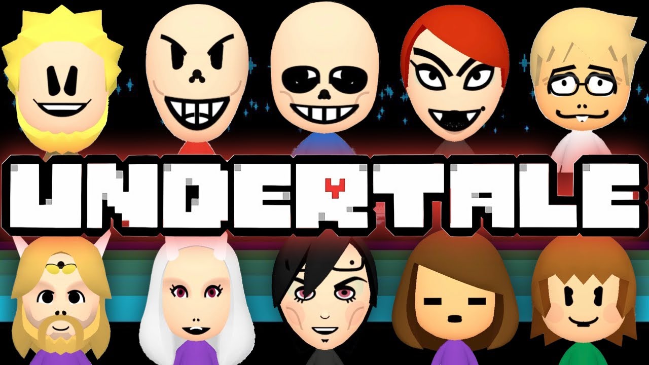 Every UNDERTALE Mii EVER! - YouTube