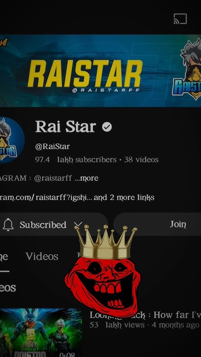RAISTAR VS MR JAY YT#freefire #raistar @RaiStar - YouTube