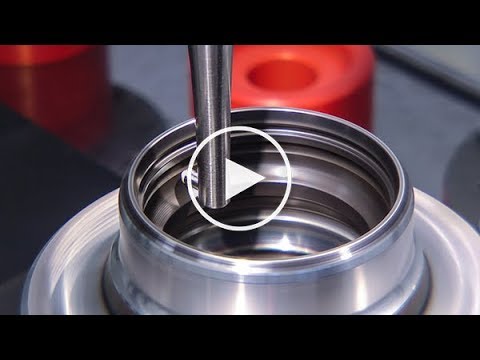 ibg crack and grinder burn test on outer rings - YouTube