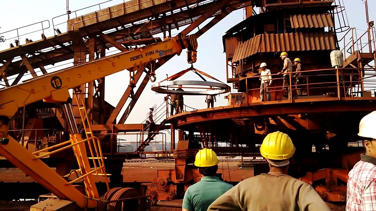 slew bearing lifting by SURESH - YouTube