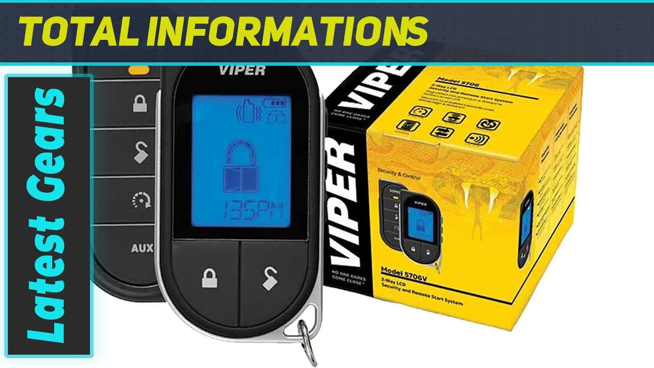 Viper 5706V 2-Way Car Security with Remote Start System – Unleashing ...