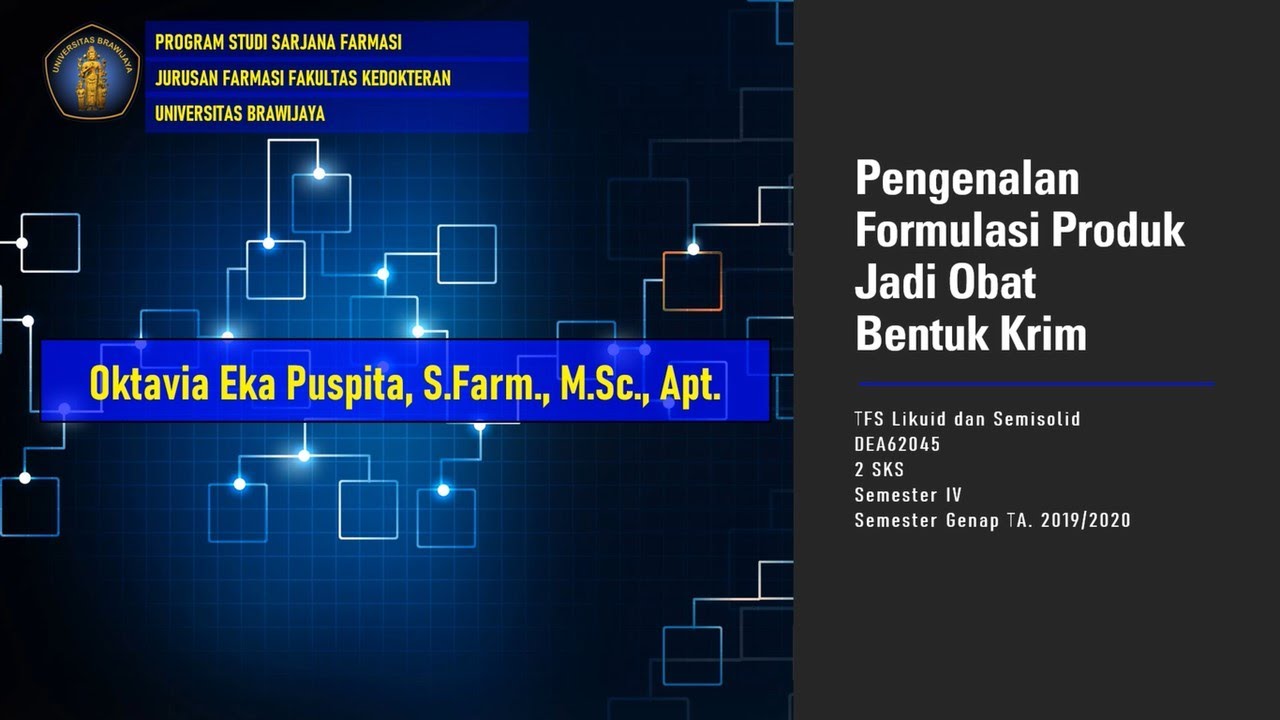 Pengenalan Formulasi Produk Jadi Obat - Bentuk Krim - YouTube