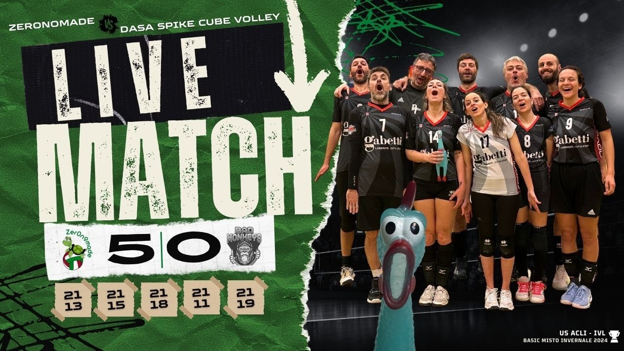 🐢🔥 LIVE MATCH | Zeronomade vs Dasa Spike Cube Volley | 20.02.2025 🏐🐢 - YouTube