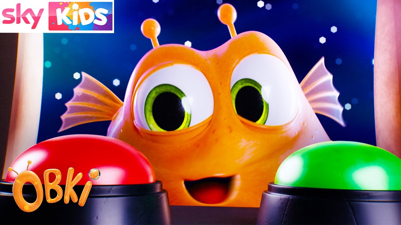 Obki - Alien Full Episodes - Space Compilation - Sky kids Shows - YouTube