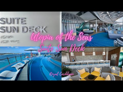 Utopia of the Seas Suite Sun Deck - YouTube