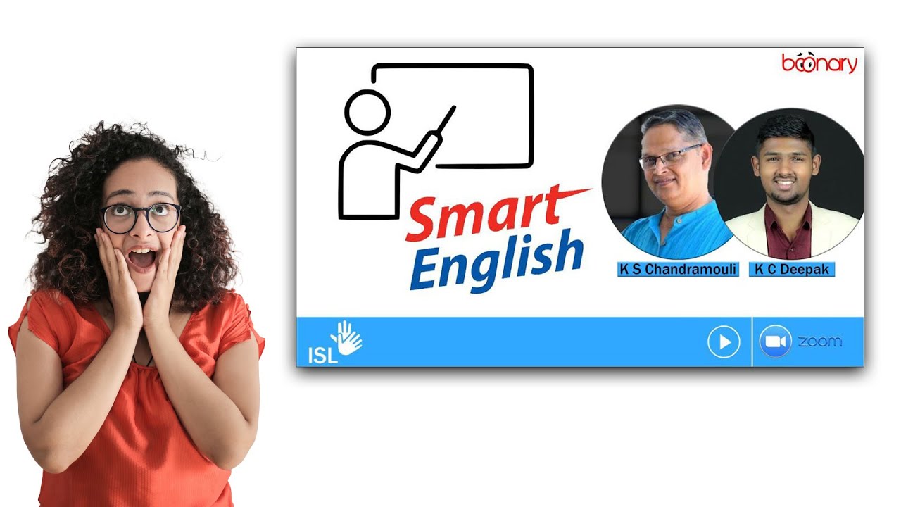 Big Surprise! | Smart English | Zoom Class | Indian Sign Language - YouTube