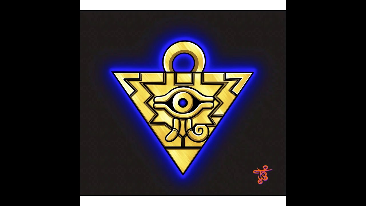 Procreate Yugioh millenium puzzle time lapse - YouTube
