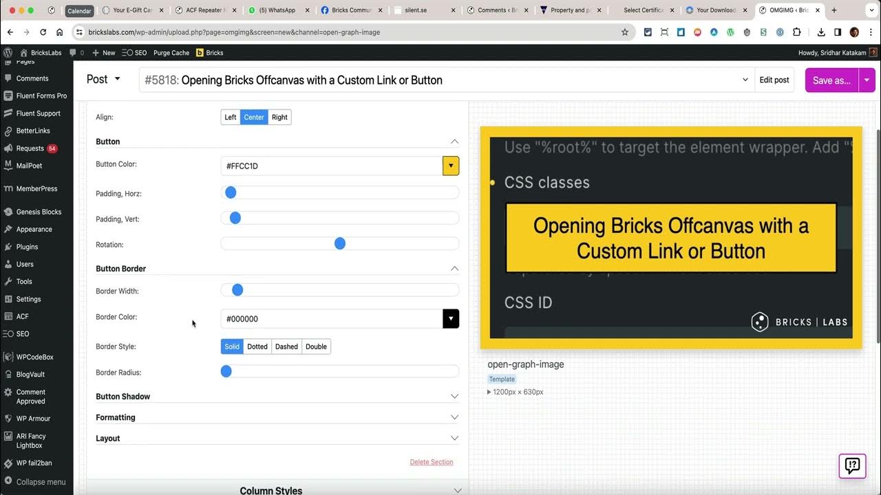 Open Graph Images in WordPress using OMGIMG - YouTube
