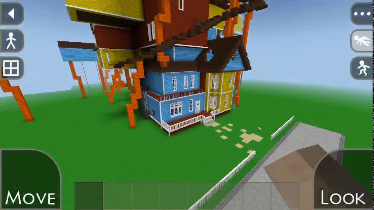 Hello neighbour alpha 4 house - YouTube