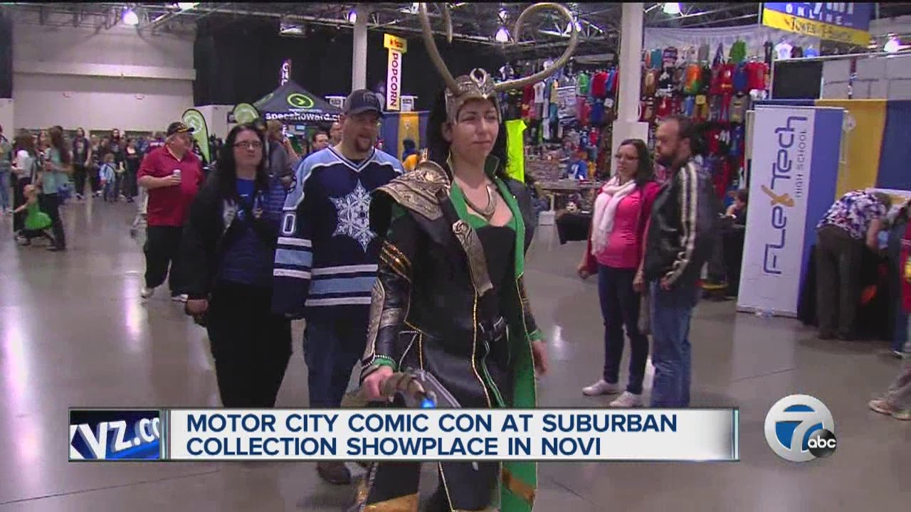 Comic Con event in Novi - YouTube