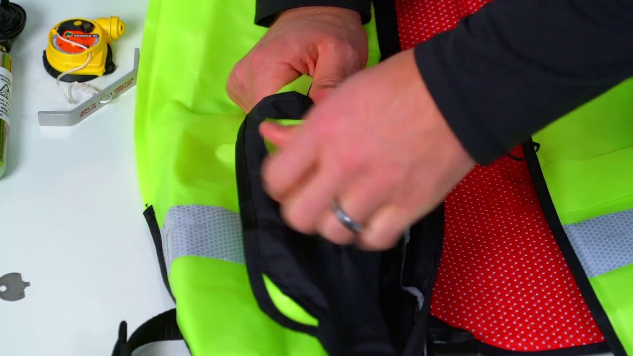 MUSTANG SURVIVAL ELITE 38 Inflatable Life Jacket Rearming Kit - YouTube