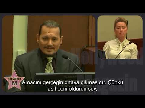 Johnny Depp Neden Amber Hear'de Dava Açtığını Anlatıyor!