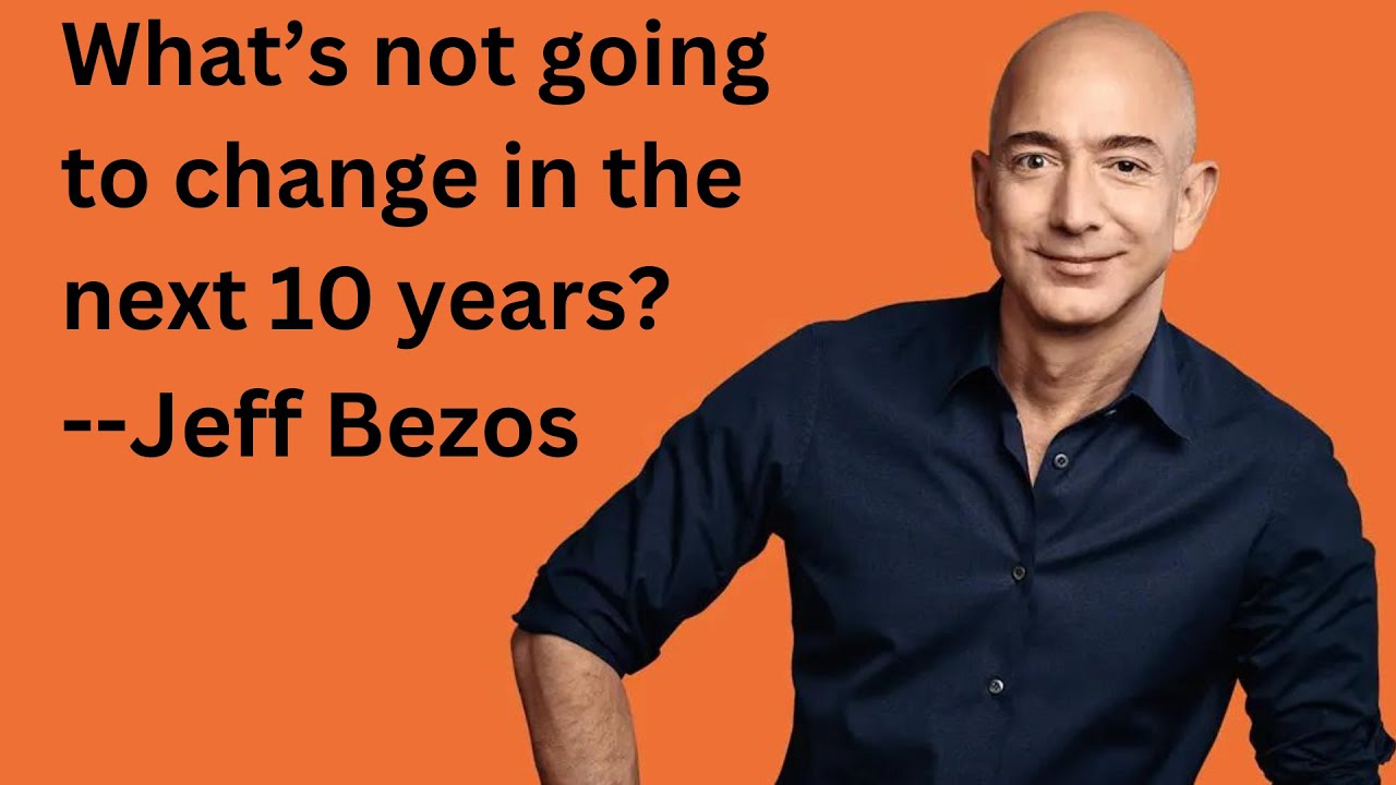 Timeless principles from Jeff Bezos - YouTube