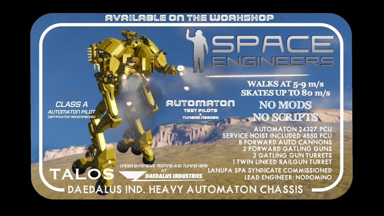 TALOS - DAEDALUS INDUSTRIES Heavy Automaton Chassis. By NODOMINO in ...