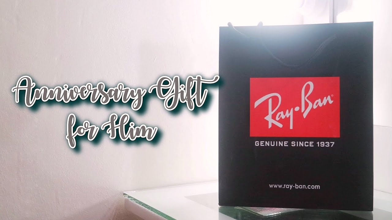 Ray-Ban Wayfarer Classic Unboxing | Gift Ideas for Him | Anniversary ...