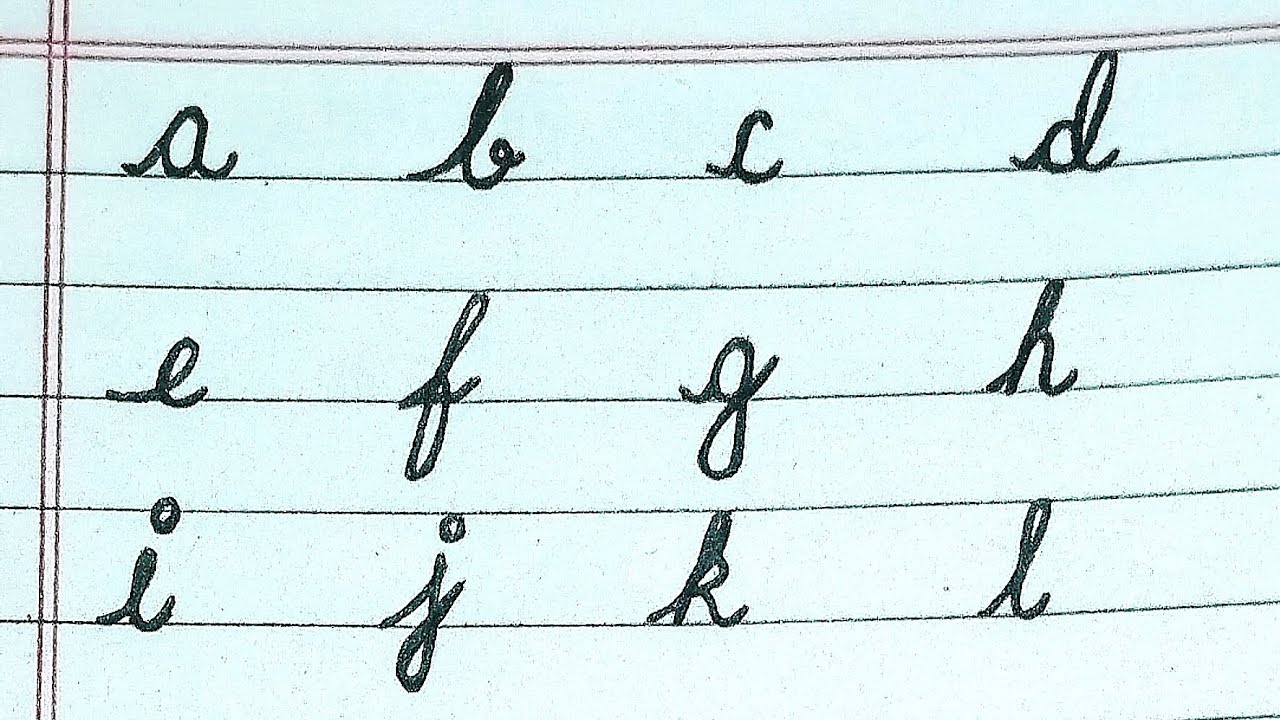 Small letter abc writing/How to write small alphabet letters/Alphabet ...