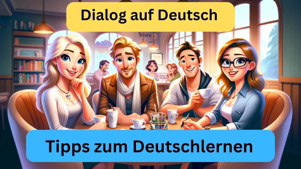 Tipps zum Deutschlernen (Sprachenlernen, Dialog auf Deutsch B1, German ...