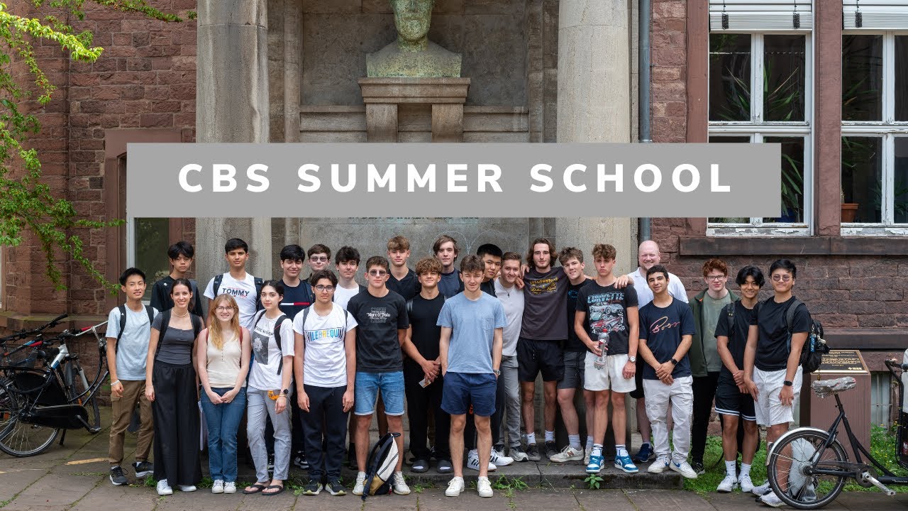 CBS Summer School 2024 - YouTube