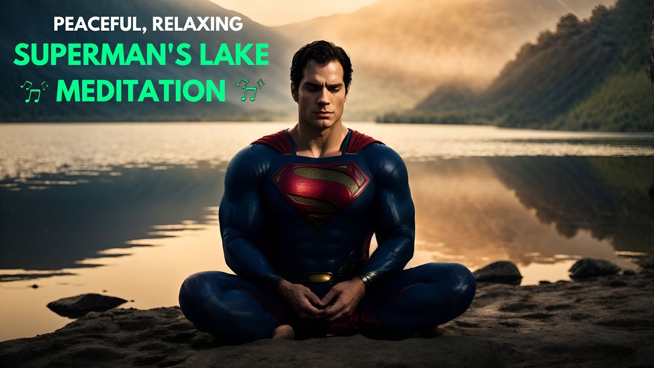 Superman's Tranquil Retreat: Lake Meditations & Deep Sleep 🌙 (2 Hour ...