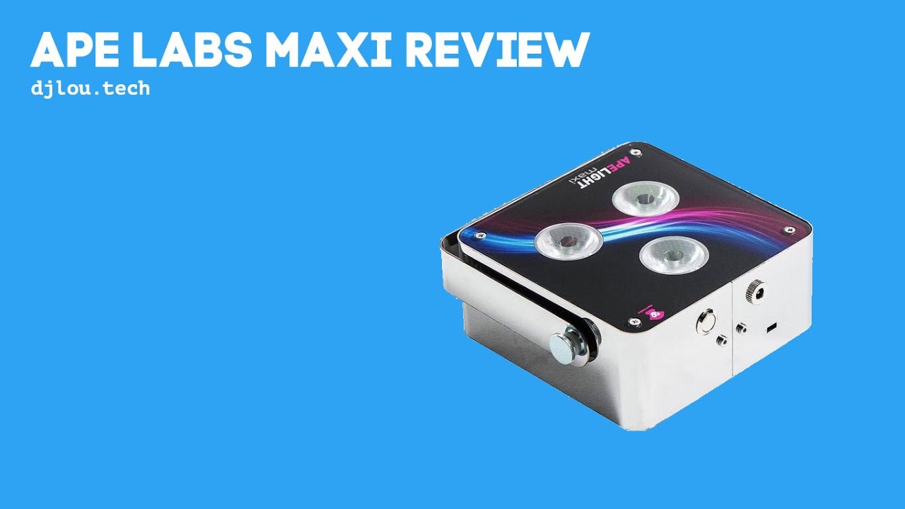 Review: ApeLabs Maxi - YouTube