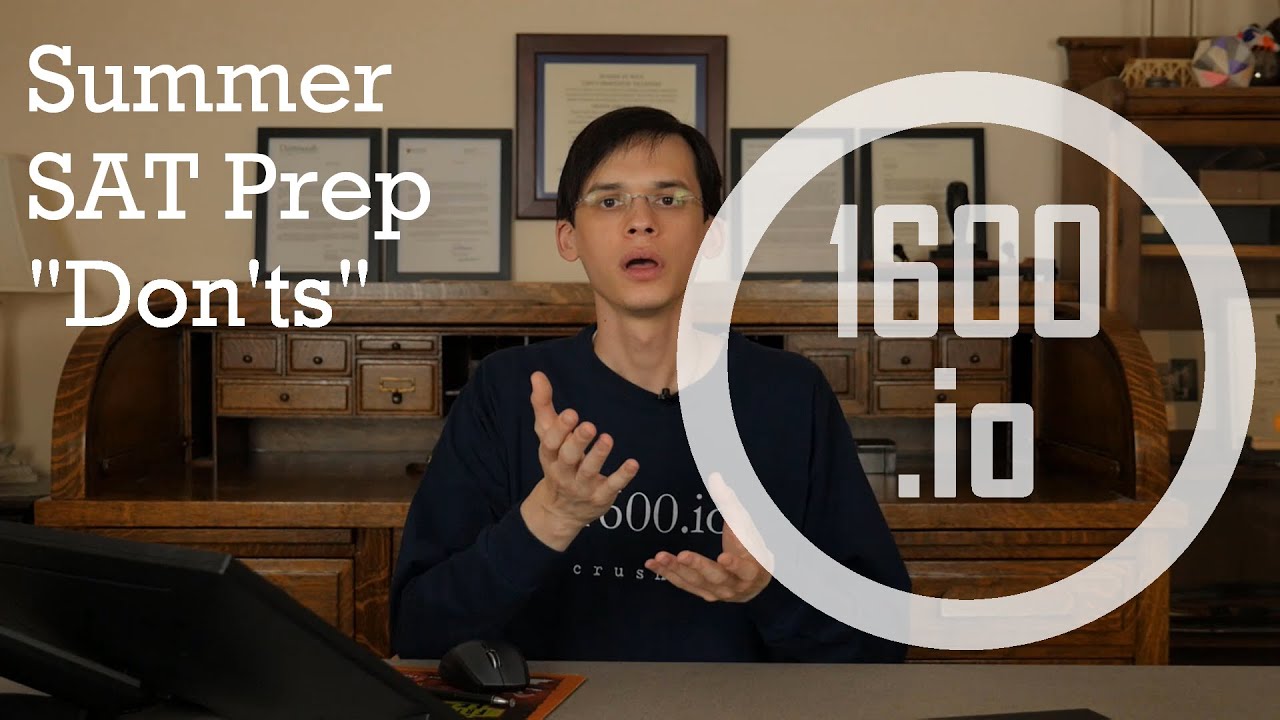 If you want that 1600 on the SAT, don't do these things during your ...