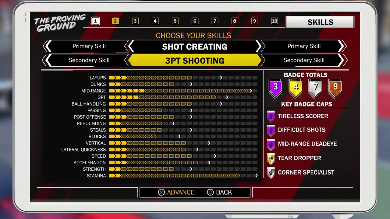 NBA 2K18 Shooting Guard Shot Creator/Playmaker Build - Best Build - YouTube