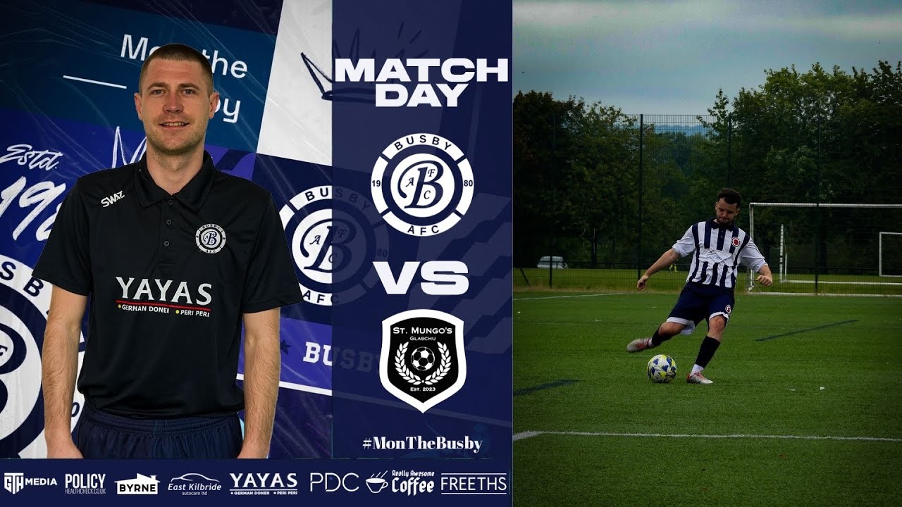 Busby AFC vs St Mungo’s Highlights 21/09/2024 - YouTube