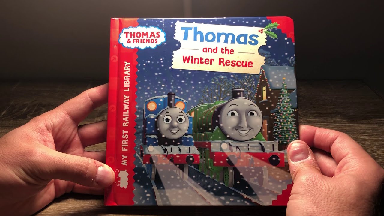 Thomas the Train and the Christmas Winter Rescue | kids book read aloud ...