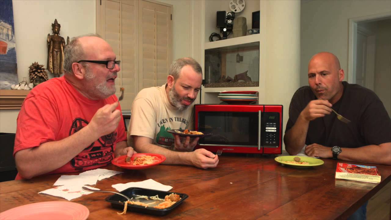 Ep06 Banquet Spaghetti & Meatballs - Two Guys And A Micorwave Review w ...